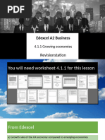A Level Business Key Terms Overview | PDF | Demand | Balance Sheet