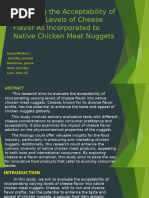 Food Taste Panel Evaluation Form 2 | PDF | Career & Growth