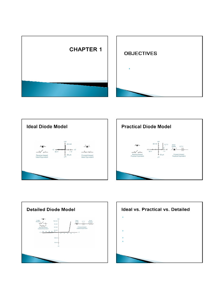Lesson 4 Lecture - Diode - Models | PDF | Diode | Materials Science