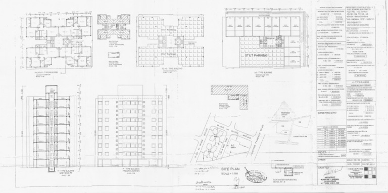 A Type Building Plan | PDF
