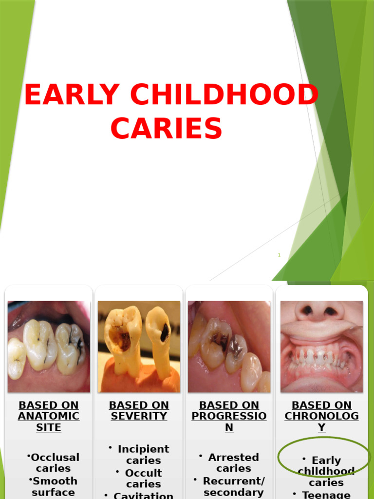 Understanding Severe Early Childhood Caries | PDF | Causes Of Death ...