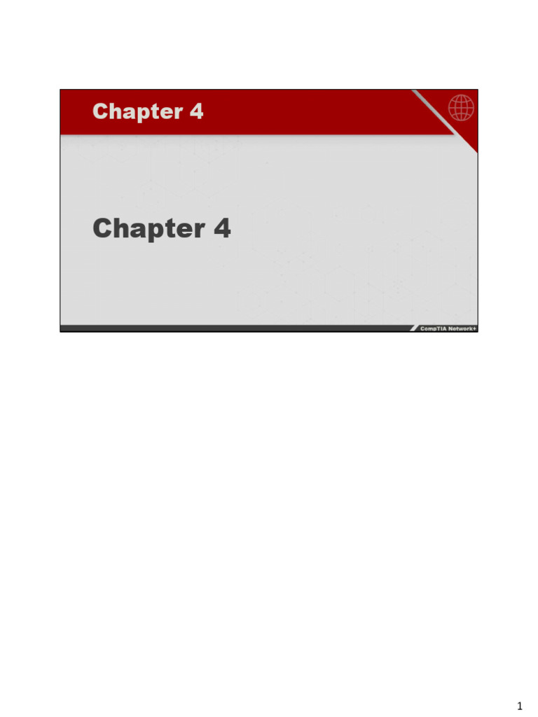 Chapter 04 Slide Handouts | PDF | Computer Engineering | Networking Standards