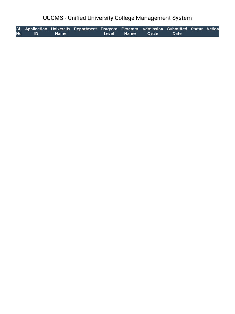 UUCMS - Unified University College Management System (2) | PDF