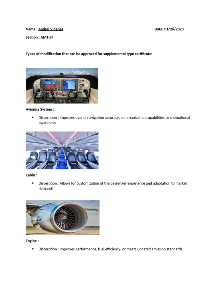 Assignment 1 Aviation Maintenance Management | PDF
