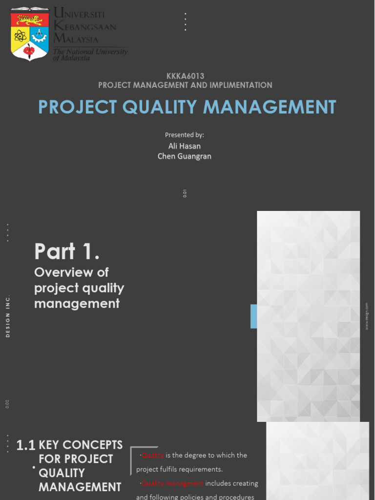 Project Quality Management | PDF | Quality Management | Project Management
