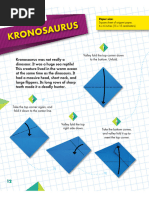 Fumiaki Kawahata - Dinosaur Origami | PDF