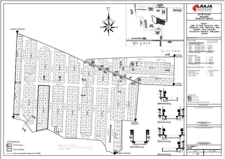 230508_siteplan Baru_tl Cempaka (3) | PDF