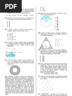 7o Ano - Exercício - Lista Ângulos | PDF | Métodos e Materiais de Ensino