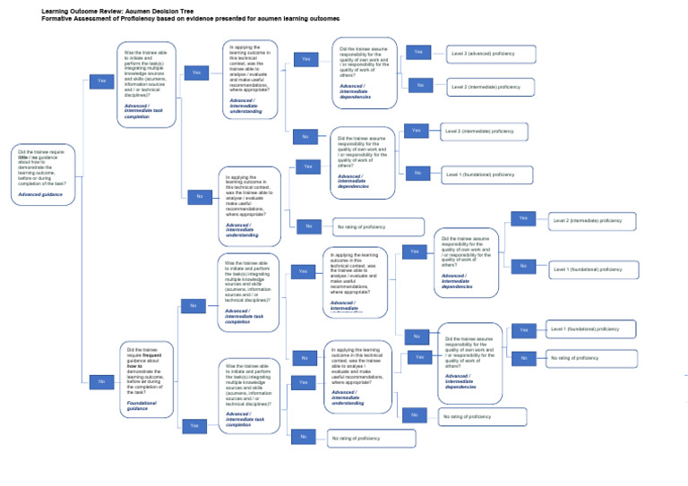 5b Acumen Decision Tree LOR | PDF | Educational Assessment | Cognitive ...