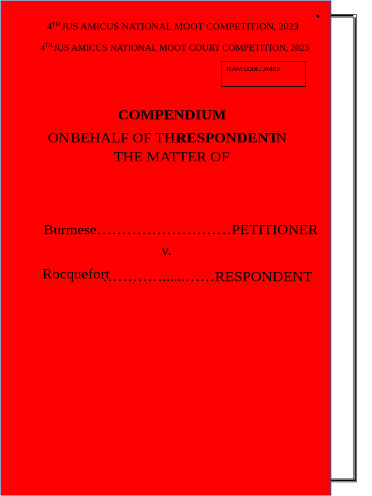 Respondent Compendium | PDF | Fair Use | Trademark
