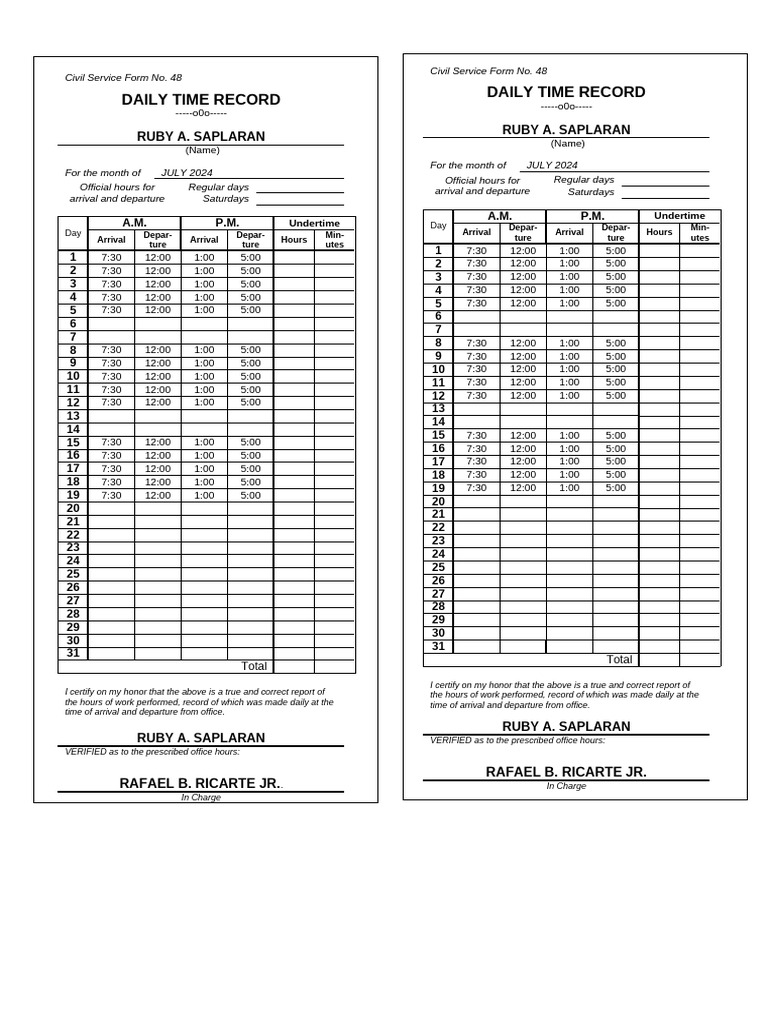 DTR-NLC-JULY-TAMBAL | PDF | Public Sphere | Government Institutions