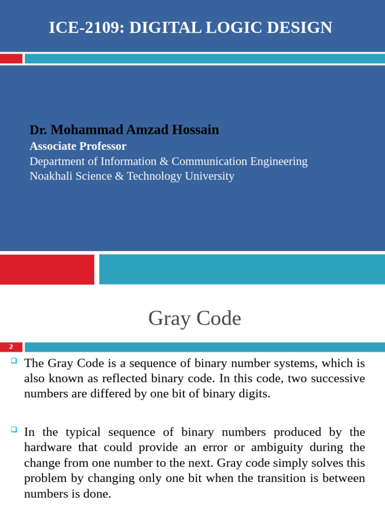 Lecture 2 Digital Logic Gate | PDF | Binary Coded Decimal | Ascii