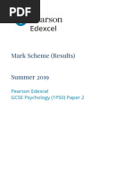 A-Level Psychology Paper 1 Mark Scheme | PDF | Attachment Theory ...
