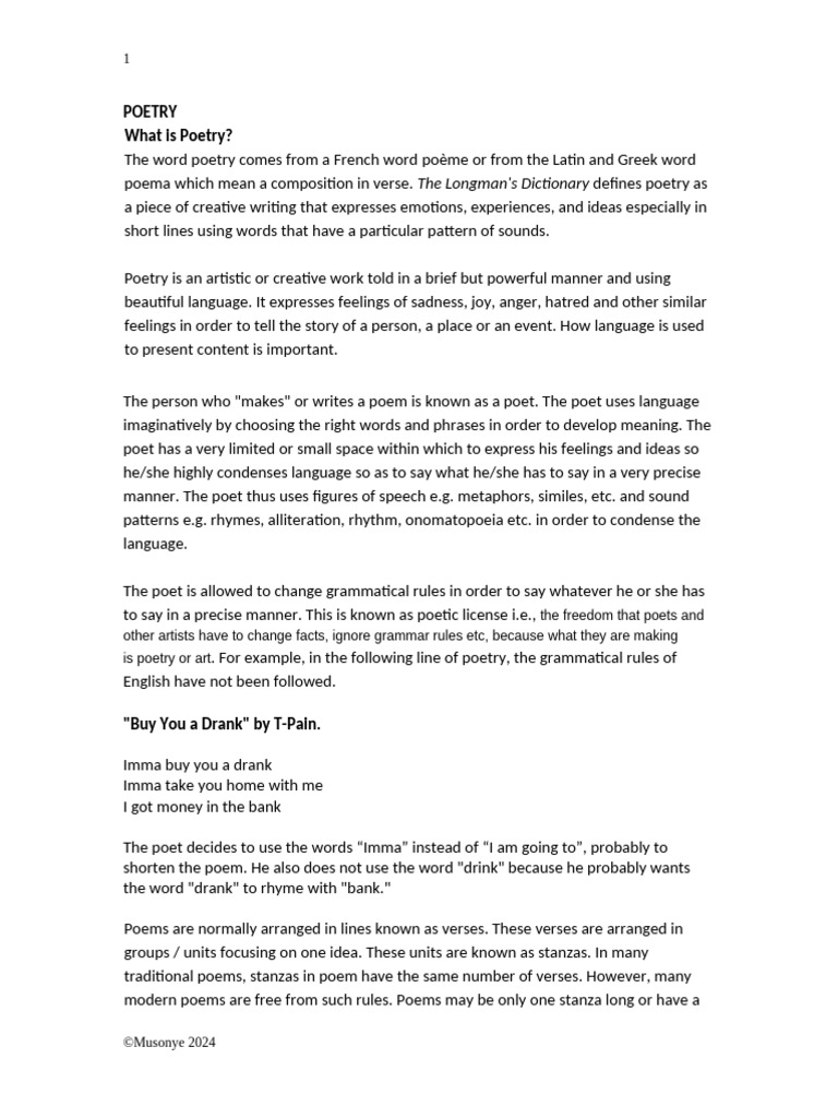 Understanding Poetry: Forms and Functions | PDF | Poetry | Sonnets