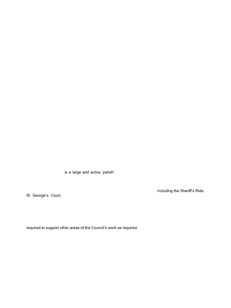 Civic Officer Job Description & Duties | PDF