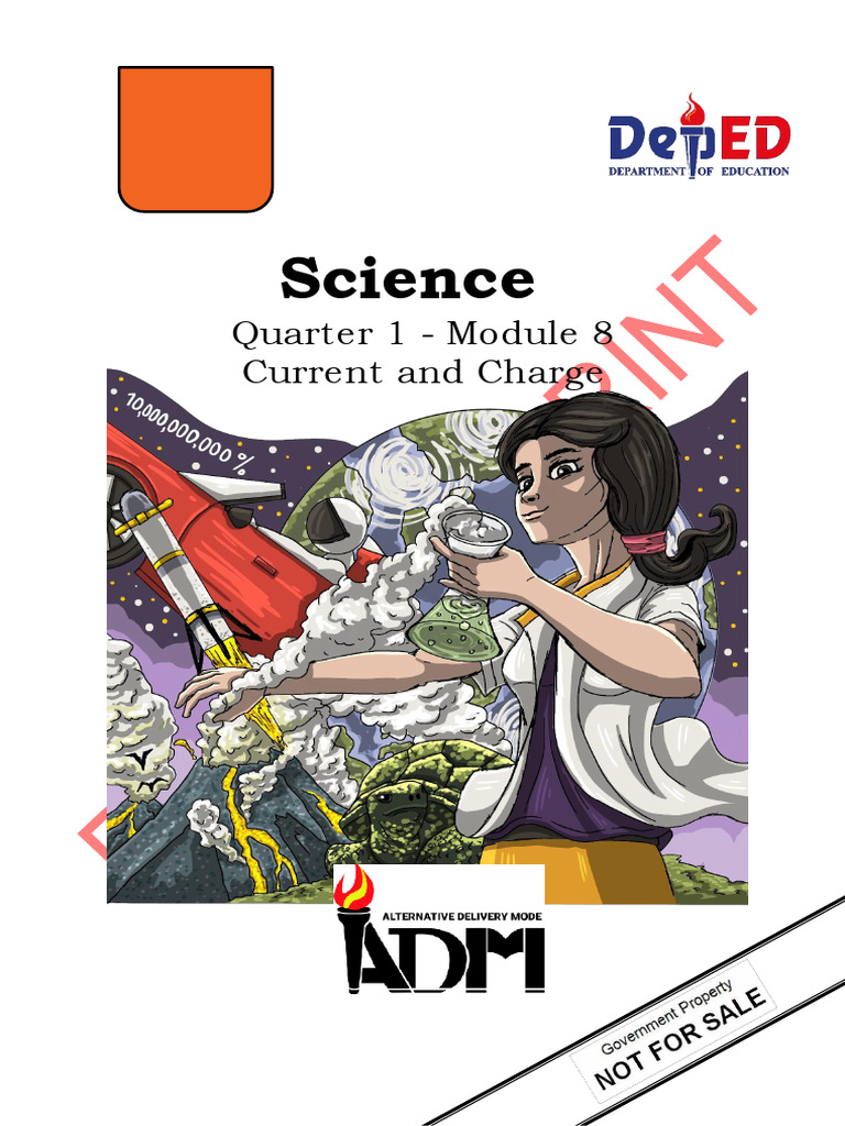 Sci8_q1_mod8_CurrentCharge_v5.docx | PDF | Electric Charge | Electric Current