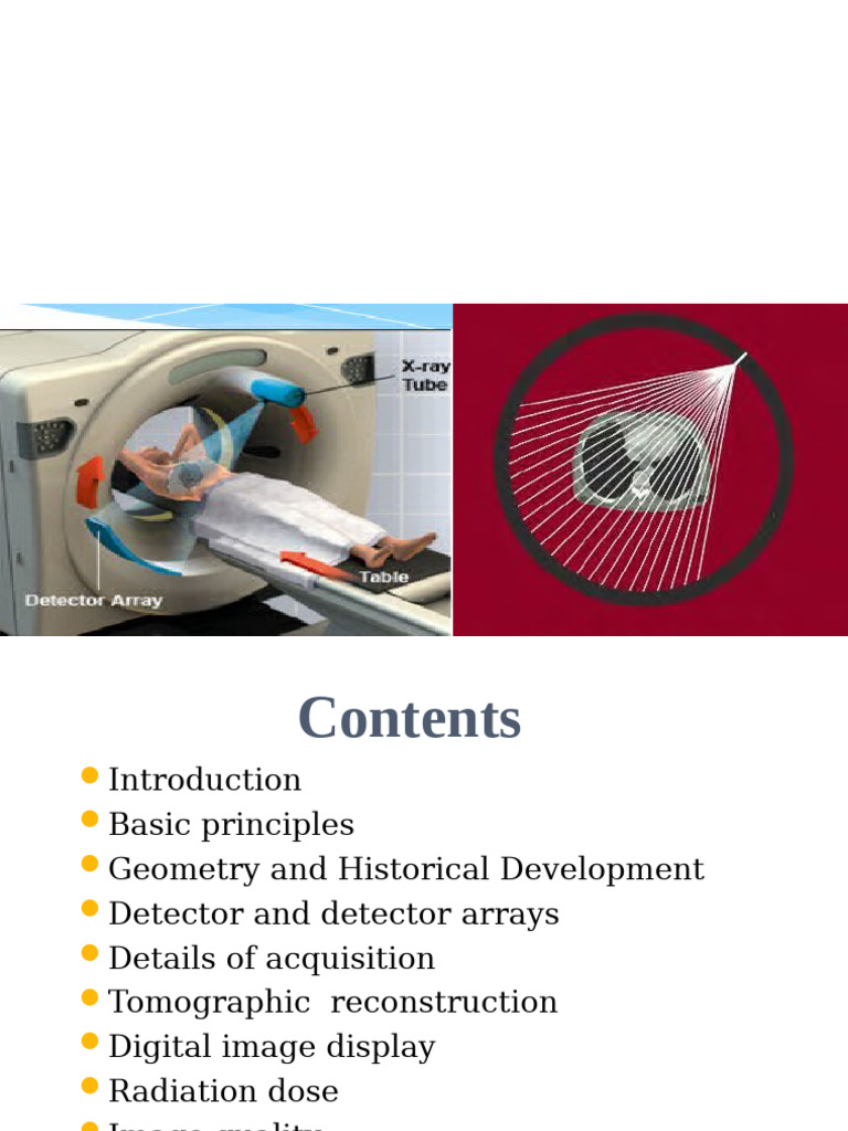 Ct Introduc | PDF | Ct Scan | Medical Imaging