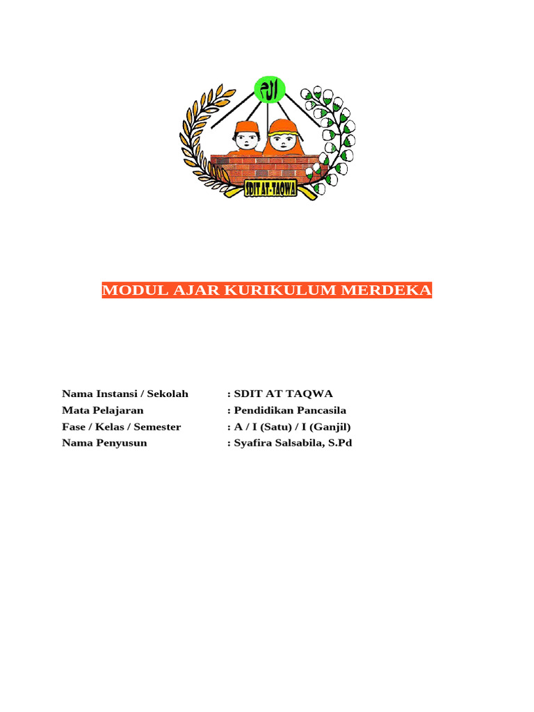 Modul Ajar Pend - Pancasila BAB 3 | PDF