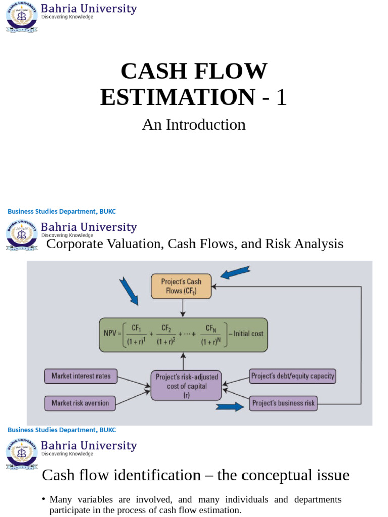 Cash Flow Estimation 19092024 104312am | PDF | Free Cash Flow | Externality