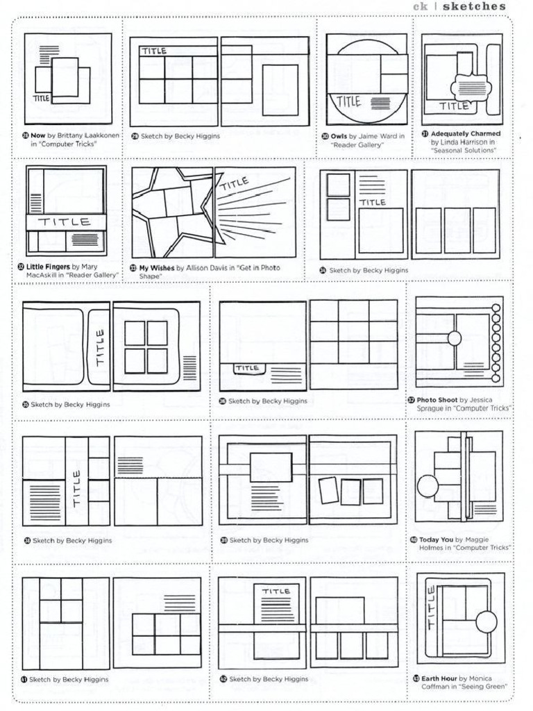 Scrapbook Ideas 1 | PDF