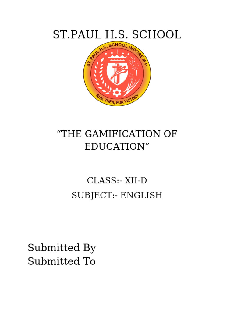 English Project 1 | PDF
