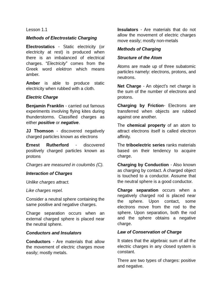 Physics | PDF | Electric Charge | Electron