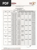 CA Exam Routine | PDF | Accounting | Service Industries