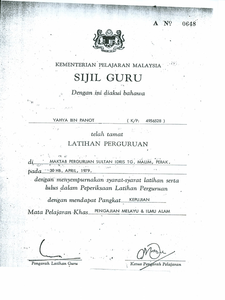 Sijil - Sijil Guru_03072015_122213 (2) | PDF