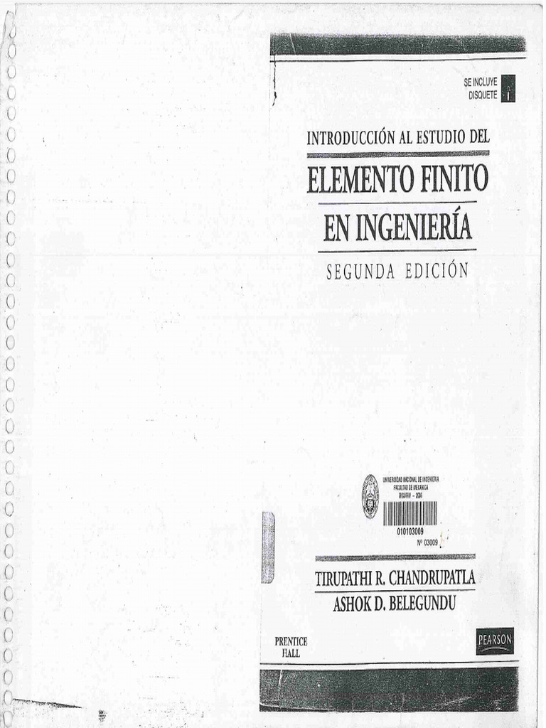 Introduccion Al Diseño Por Elementos Finitos - Chandrupatla | PDF
