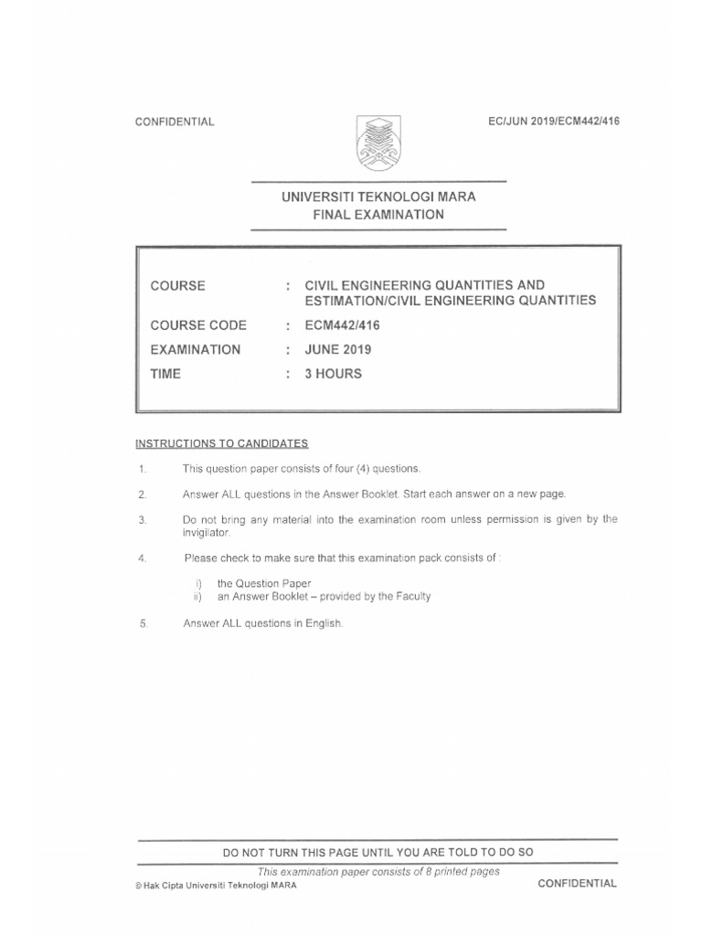 Ecm442 - June 2019 | PDF