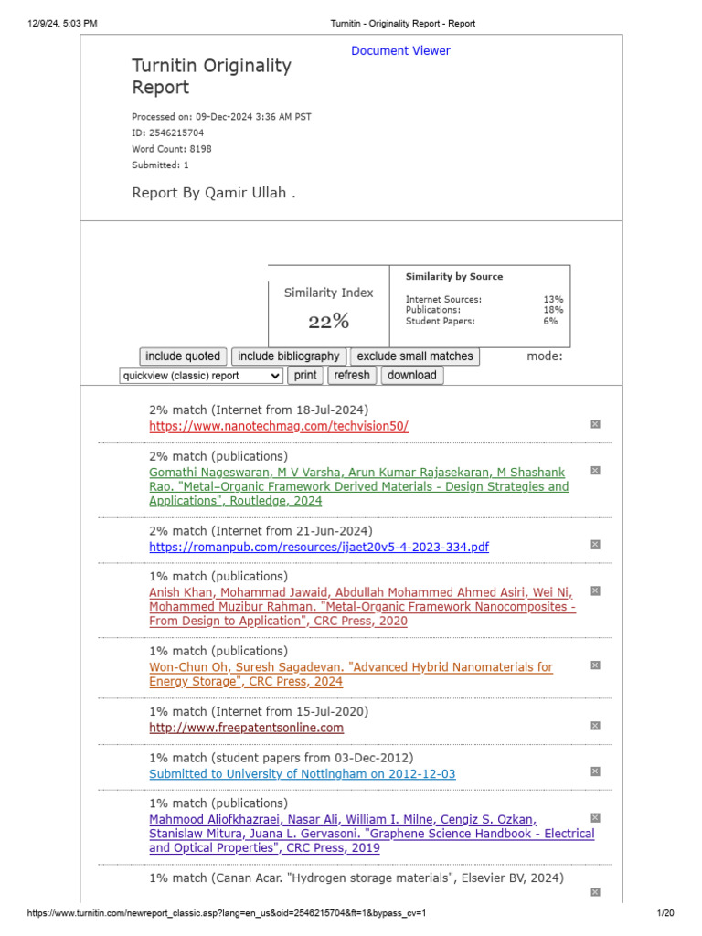 Turnitin - Originality Report - Report1 | PDF | Applied And ...