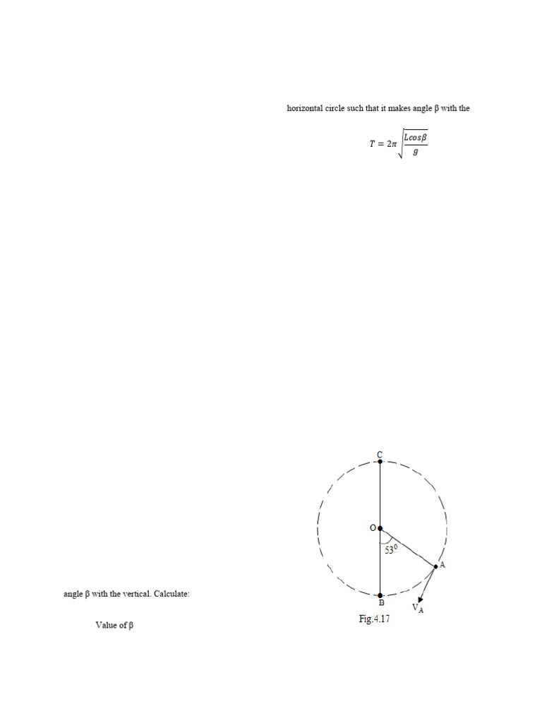 Circular Motio1 & Projectile (Autosaved) | PDF | Projectiles | Physics