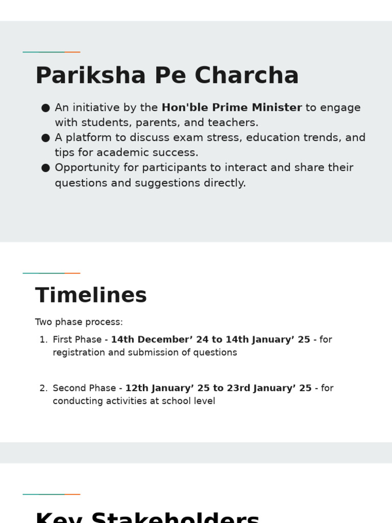 Pariksha Pe Charcha Registration Guide | PDF