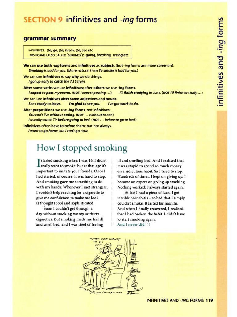 (2410) Infinitives Homework | PDF