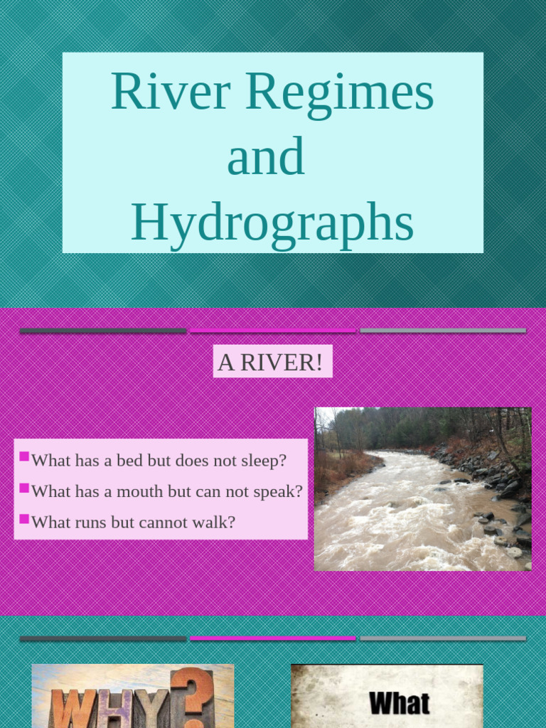 River Regimes and Hydrographs 1 | PDF