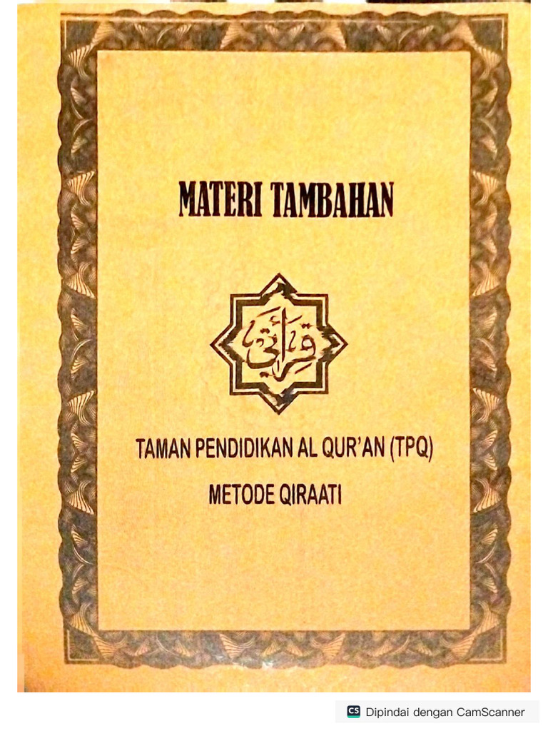 Materi Tambahan TPQ Metod | PDF