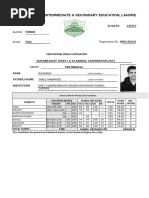 Telangana SSC Memo 2025 | PDF | Educational Assessment And Evaluation ...