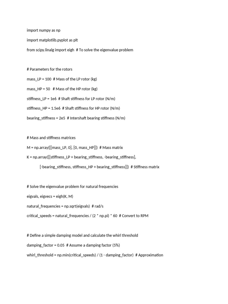 two spool program | PDF