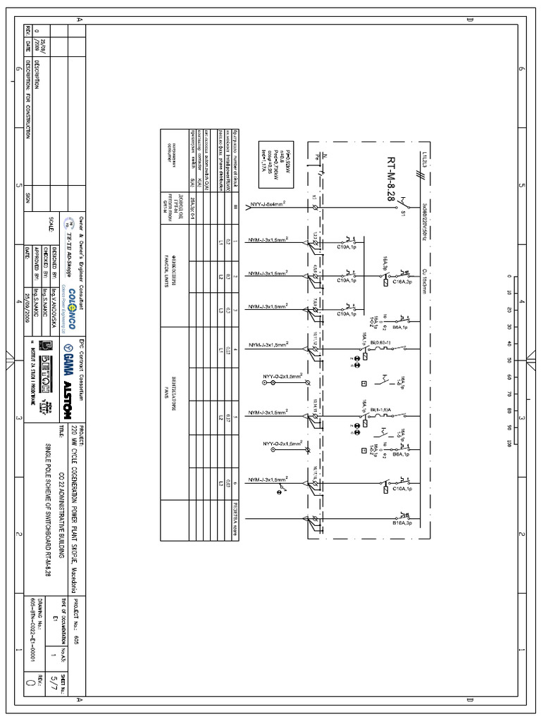 605-BTN-CO22-E1-00001 Sheet 5 Rev0 | PDF