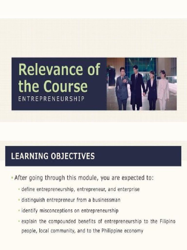 Lesson 1. Intro and Relevance | PDF