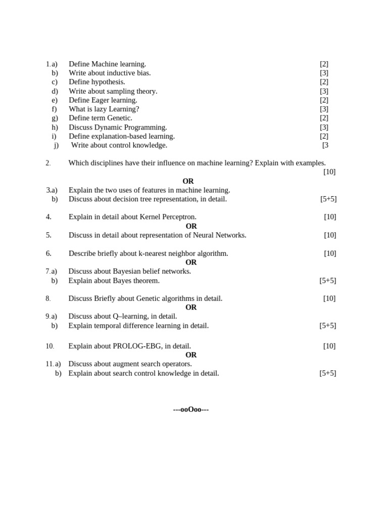 ML_IMP | PDF | Machine Learning | Artificial Intelligence