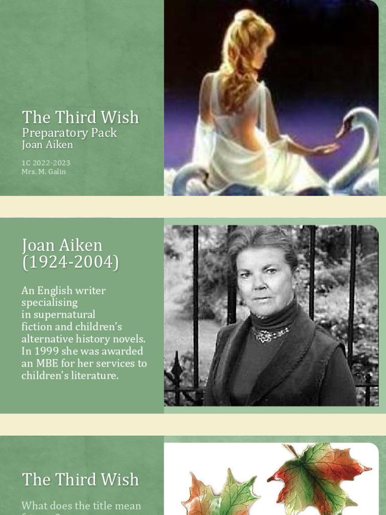The Third Wish: A Tale of Magic and Choices | PDF