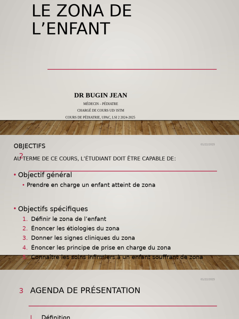Prise en charge du zona chez l'enfant | PDF | Médecine clinique ...