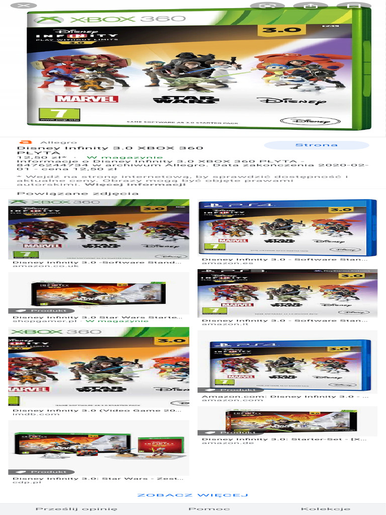 Infinity Disney Płyty Xbox 360 - Szukaj W Google | PDF