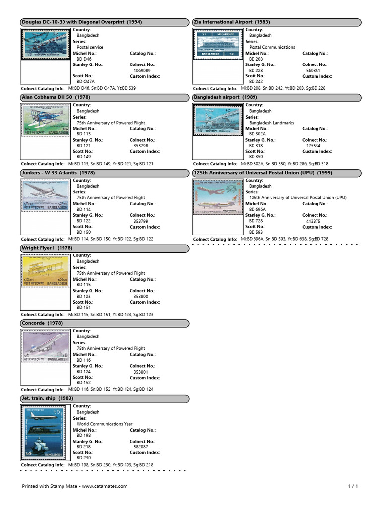 Bangladesh Stamps | PDF | Public Services | Written Communication