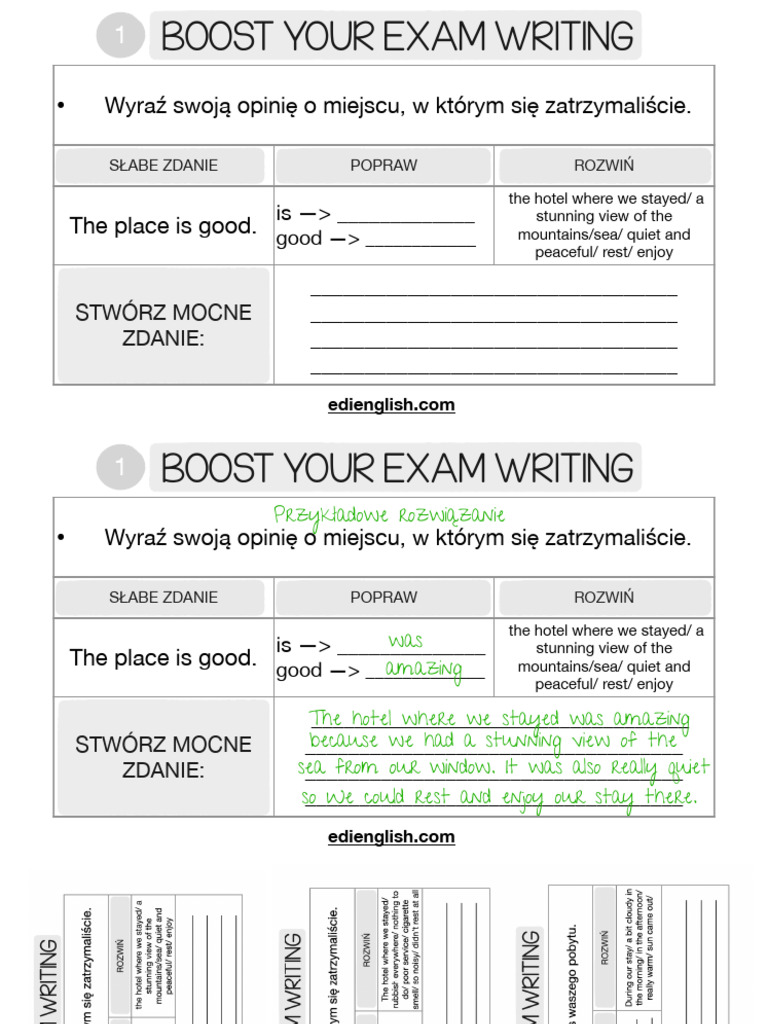 Boost Your Writing DEMO | PDF