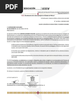 Oficio Informativo. Ordenes de Presentacion. | PDF