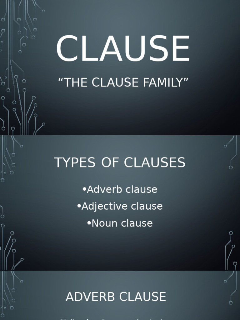 Clauses File 1.o | PDF