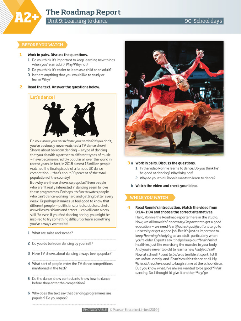 ROADMAP Report Worksheet Unit | PDF