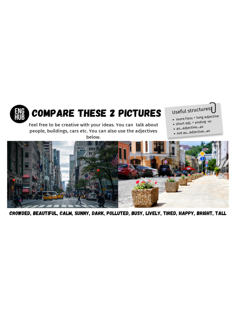 Adjective Use in Picture Comparisons | PDF